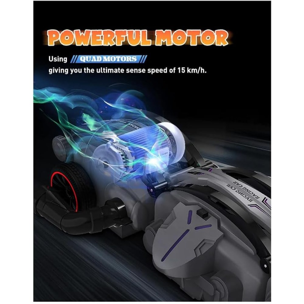 ماشین کنترلی شارژی ماری توپی مدل Rolling RC Stunt Snake Car_اسباب بازی ماشین کنترلی